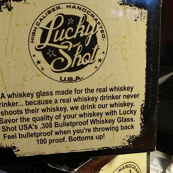 Lucky Shot | Dining | Bullet Whiskey Glass Lucky Shot Usa Drink New ...